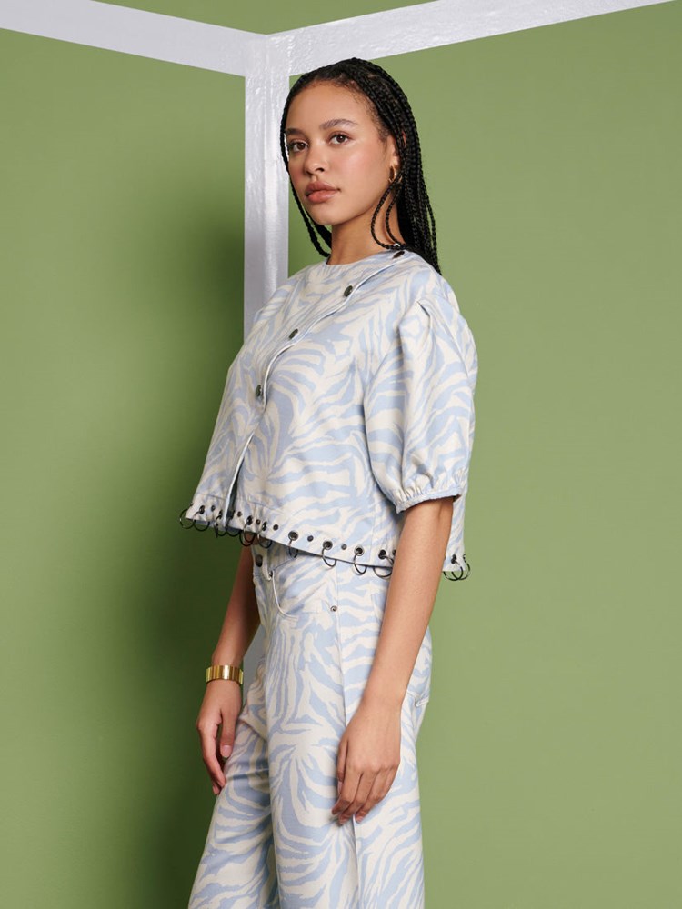 Serena Zebra Top – Ghospell